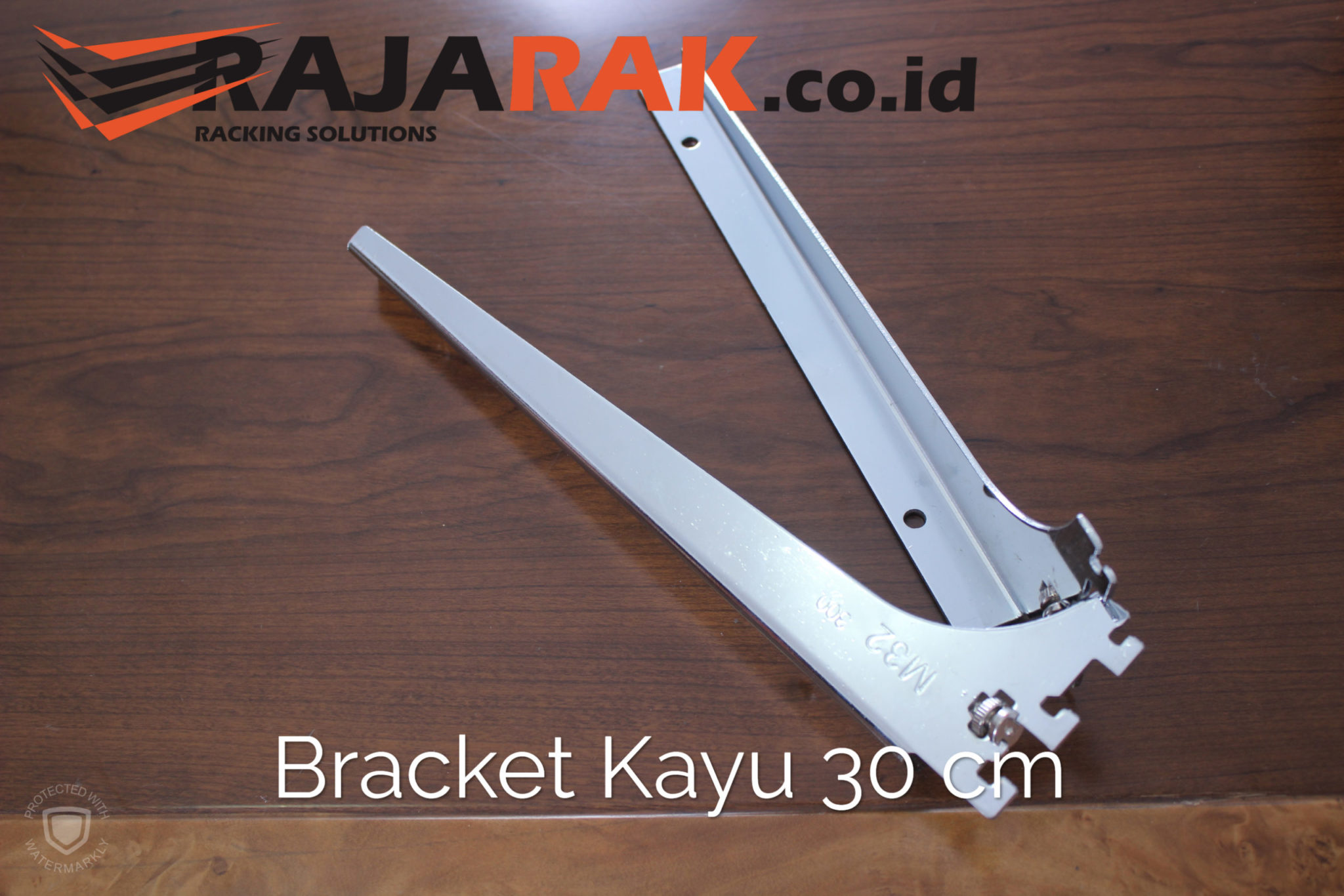 Daun Bracket Kayu 30 cm Tebal 3 mm – Rak Dinding – Rak Kayu – Display ...