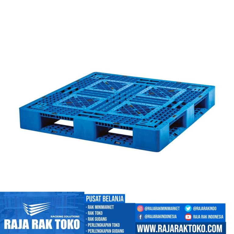 PALLET PLASTIK RABBIT NPJ-1111 UKURAN 110x110x15 CM