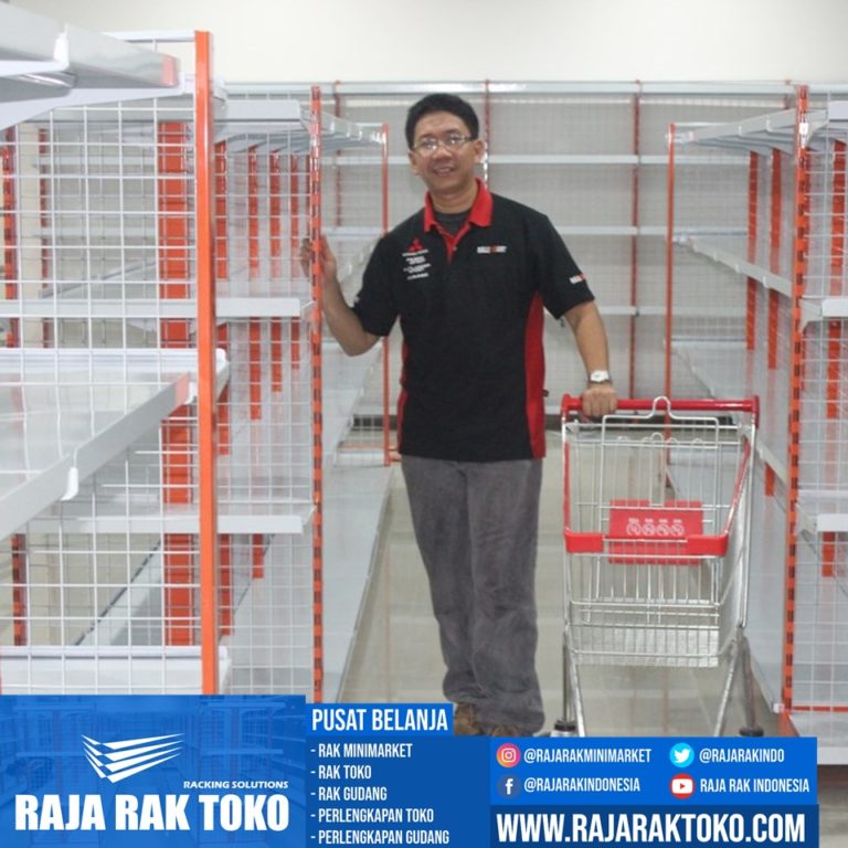 RAK DISPLAY TOKO MINIMARKET ALFAMIDI TIPE RR-18 RAJARAK