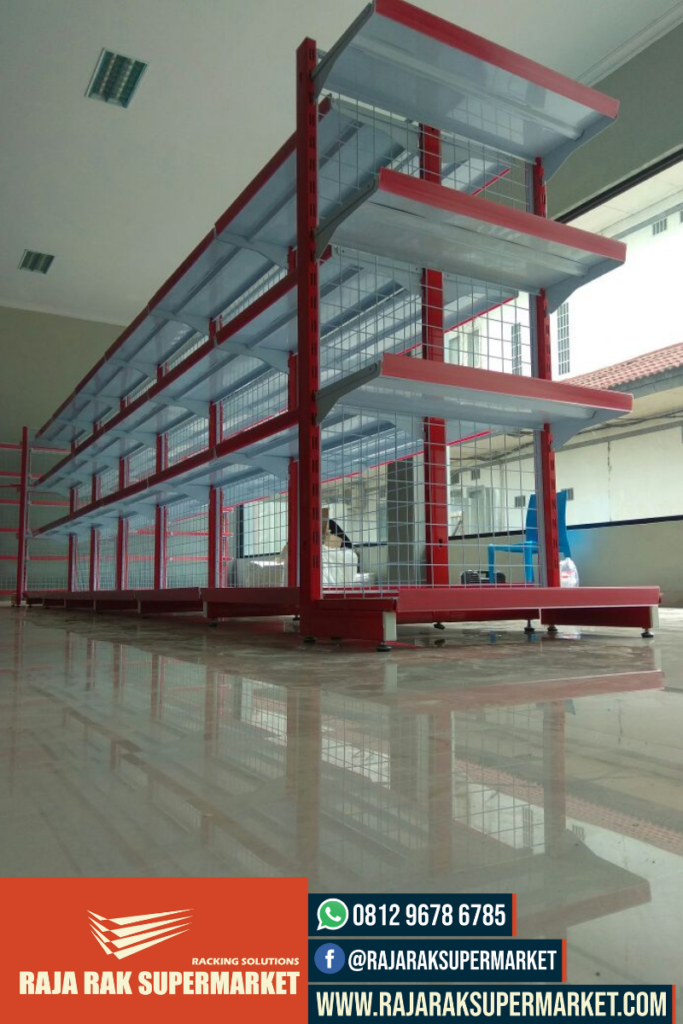 Rak Toko Display Minimarket Modern Tipe RR-14 Raja Rak